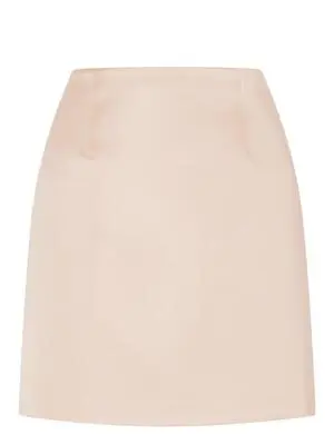 Chloé Duchesse-satin Mini Skirt - Pink