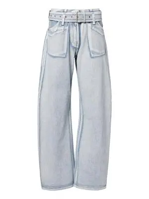 Acne Studios Page Wide-leg Jeans - Blue