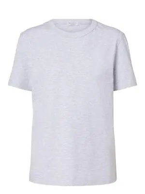Brunello Cucinelli Cotton Jersey T-shirt - Grey