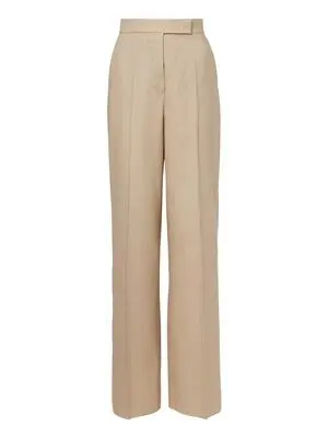 Max Mara Wide-leg Pants - Beige