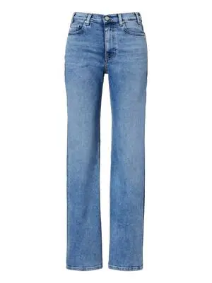 Ag Wide-leg Jeans - Blue