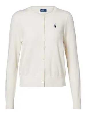 Polo Ralph Lauren Cotton-blend Cardigan - White