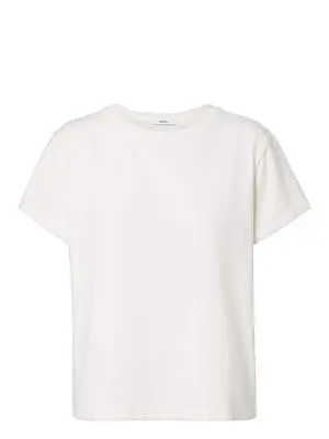 AGOLDE Adine Cotton Jersey T-shirt - White