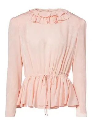 Chloé Silk Top - Pink