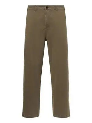 FRAME Cotton Twill Chinos - Green