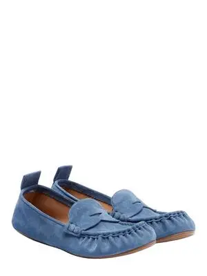 Acne Studios Suede Loafers - Blue