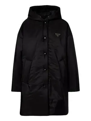 Prada Re-nylon Raincoat - Black