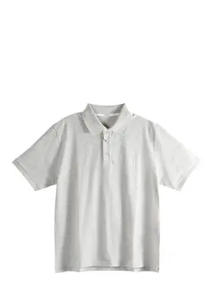 Saint Laurent Classique Bande Polo - Grey