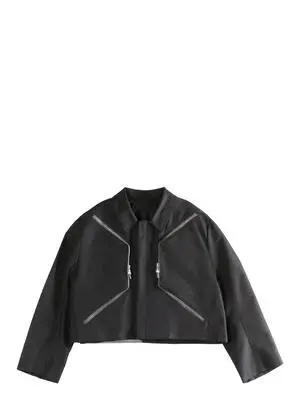 Rick Owens Heizer Mac Jacket - Black