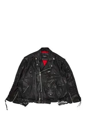 BALENCIAGA Upcycled Biker Jacket