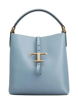 TOD'S Leather Handbag - Carta Zucc. Chiaro