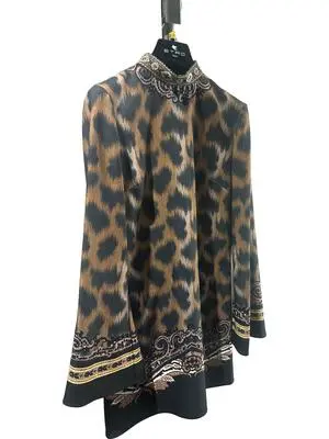Etro Cheetah Shift Dress - Brown