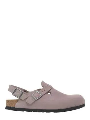 BIRKENSTOCK Tokio Suede Clogs - Faded Purple