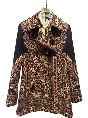 Etro Paisley Coat - Multicolor