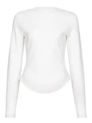Alaïa Tailored Cotton-blend Top - White