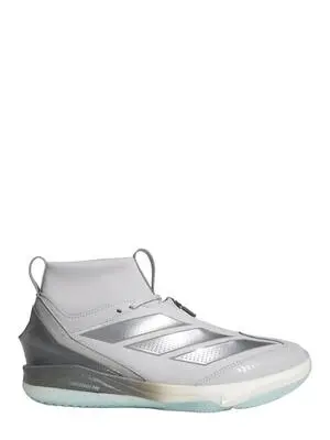 Adidas Adizero Impact+ 2.0 Baseball Turf Shoes - Team Light Grey / Silver Metallic / Team Grey Four