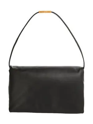 Marni Prisma Leather Shoulder Bag - Black
