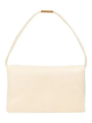 Marni Prisma Leather Shoulder Bag - Ivory