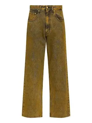 MAISON MARGIELA Denim Jeans - Mustard
