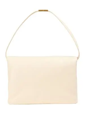 Marni Prisma Leather Shoulder Bag - Ivory