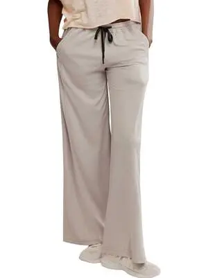 FREE PEOPLE Side Stripe Mesh Drawstring Pants