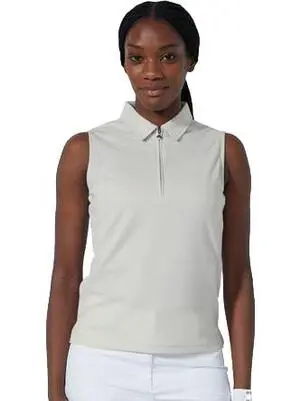 DAILY SPORTS Peoria Sleeveless Golf Polo - Raw