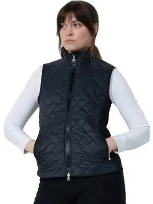 DAILY SPORTS Bonnie Padded Golf Vest - Black