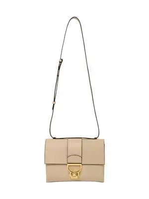 COCCINELLE Arlettis Leather Shoulder Bag - Neutrals