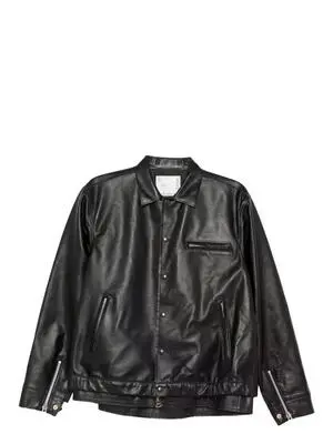 Sacai Zip Detail Jacket - Black