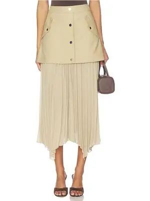 Veronica Beard Patricka Skirt - Sand