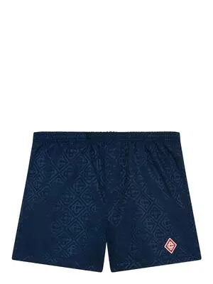 Casablanca Monogram Jacquard Swim Shorts - Multicolor