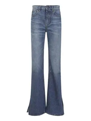CHLOÃ© Jeans With Slits - Blue
