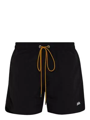 Rhude Classic Logo Swim Short - Black