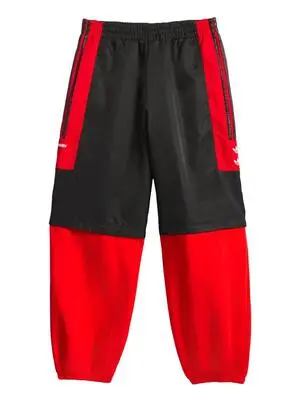 Adidas X Willy Chavarria Zip Off Track Pants And Red - Black
