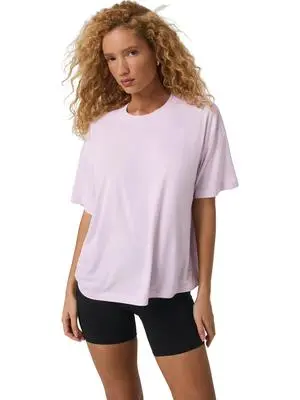 Vuori Energy Long T-shirt - Lilac Breeze Heather
