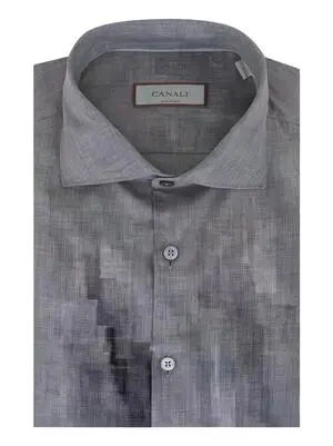 Canali Button-down Shirt - Grey