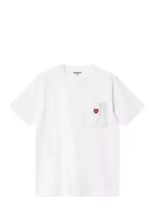 Carhartt Work In Progress Patch-pocket Cotton T-shirt - White