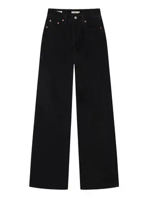 LEVI'S Ribcage Wide-leg Jeans - Black