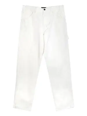 Dickies Logo-patch Trousers - White