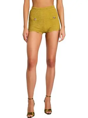 Retrofete Kait Knit Short - Metallic Ochre