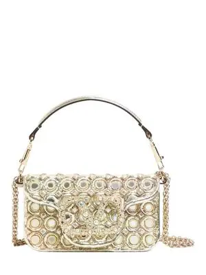 Valentino Garavani Small Locò Shoulder Bag - Neutrals