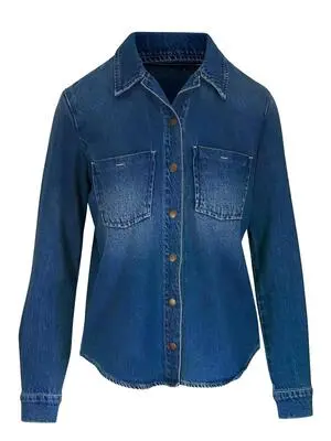 L'AGENCE Isla Denim Shirt