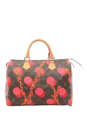 LOUIS VUITTON 2015 Monogram Ramages Speedy 30 Handbag - Brown