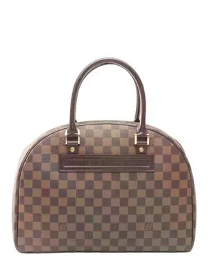 LOUIS VUITTON 2005 Damier Ebene Nolita 24 Heures Handbag - Brown
