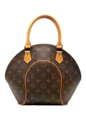 LOUIS VUITTON 1998 Monogram Ellipse Pm Handbag - Brown