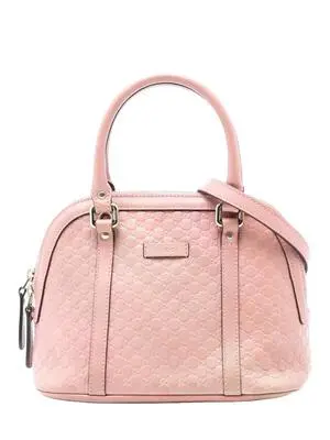 Gucci Mini Microssima Dome Satchel - Pink