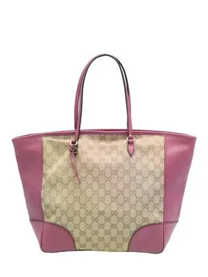 Gucci Gg Canvas Bree Tote Bag - Brown