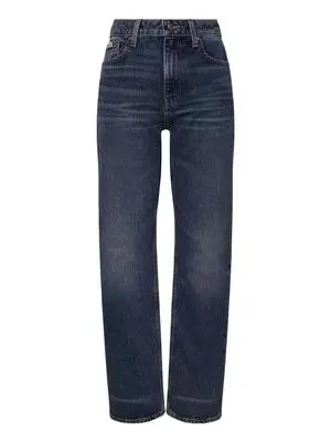 Calvin Klein Logo-patch Jeans - Blue