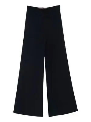 Max Mara Wide-leg Trousers - Blue