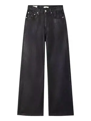 LEVI'S Ribcage Wide-leg Trousers - Black